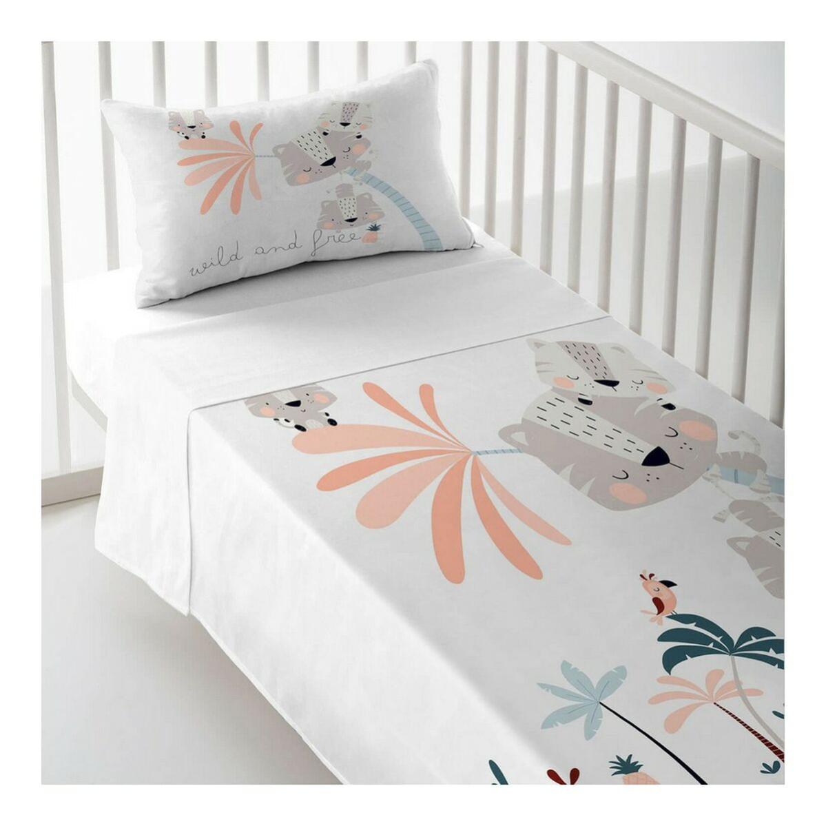 Drap de lit de bébé Cool Kids Wild And Free A (Berceau de 60) | Leroy ...