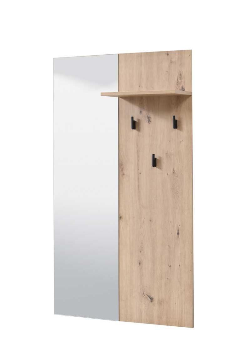 Vestaire mural style industriel chêne/noir Hemingway | Leroy Merlin