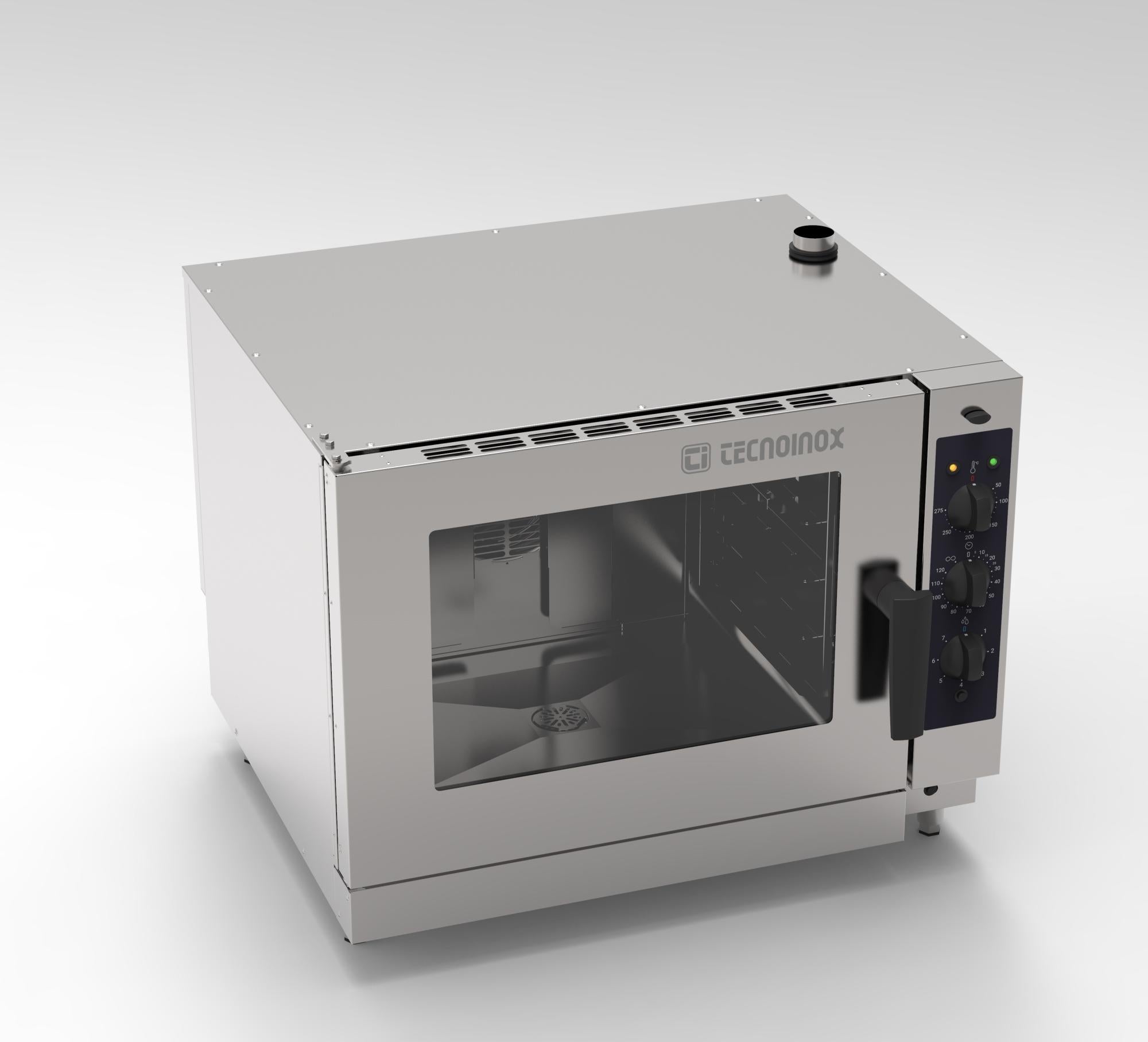 Four Mixte à Injection Directe 5 Niveaux 600 x 400 - Tecnoinox | Leroy ...