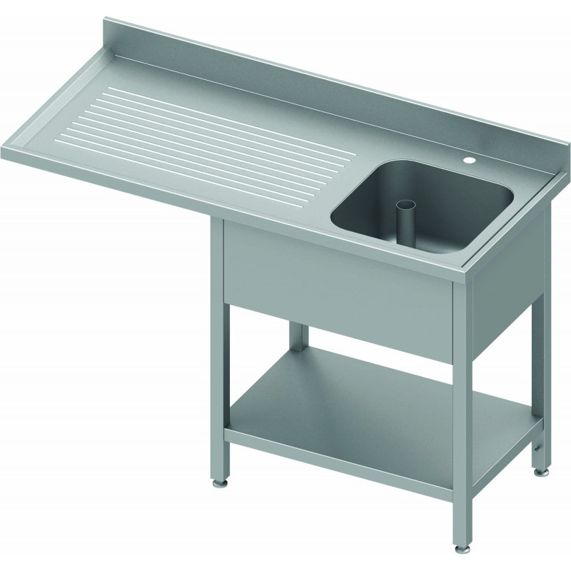 Plonge Inox - Profondeur 700 - Emplacement Lave Vaisselle - Stalgast | Leroy Merlin