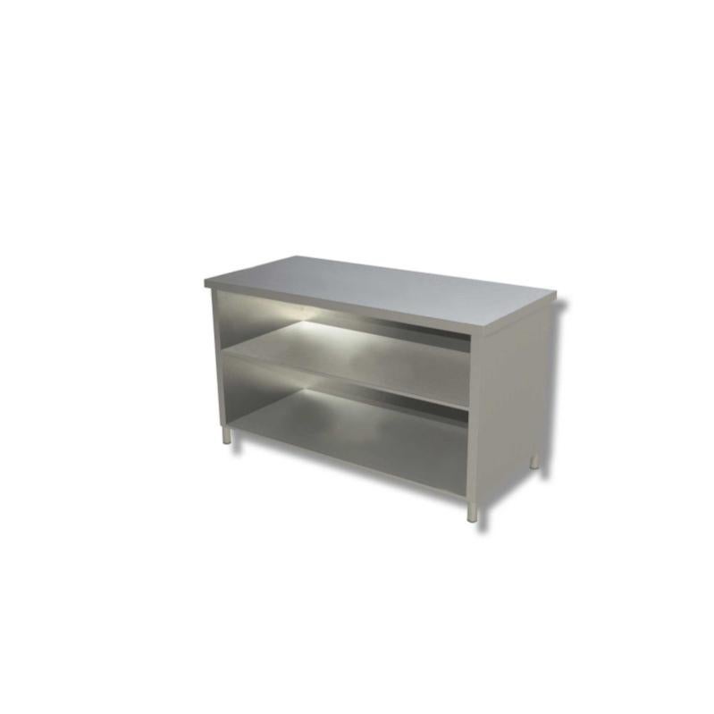 Table sur armoire ouverte avec 1 etagere - Ristopro | Leroy Merlin