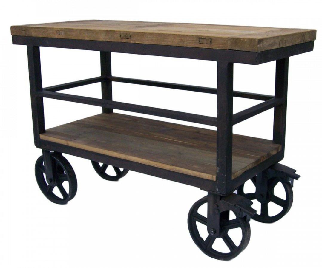 Bar industriel sur roulettes WHEEL | Leroy Merlin