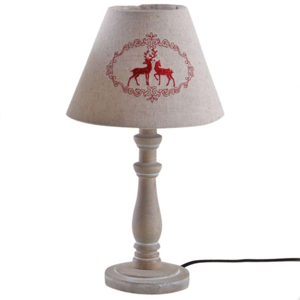Lampe à poser cerf | Leroy Merlin