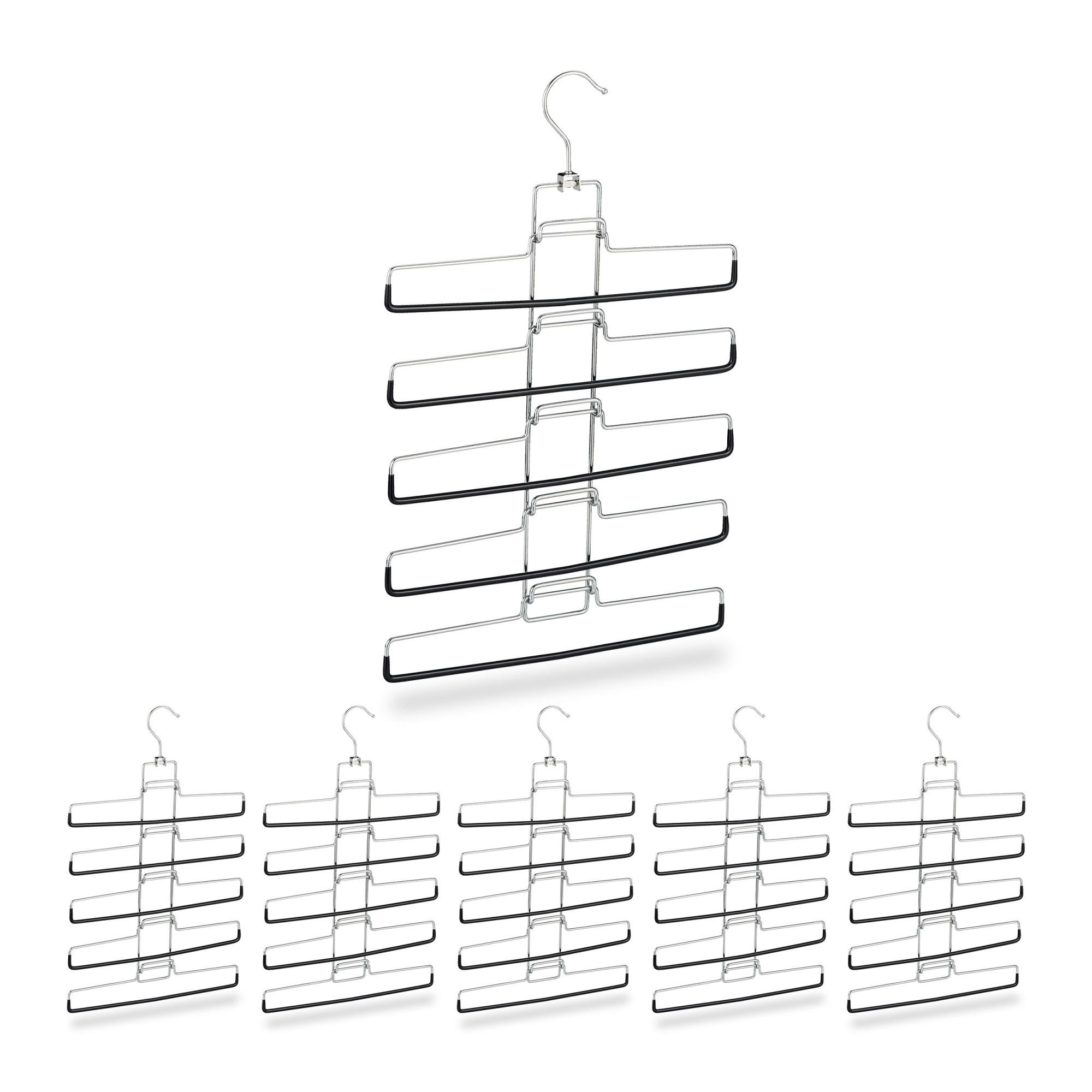 Cintre multiples, lot de 6, multifonctions, gain place, pantalons jupes ...