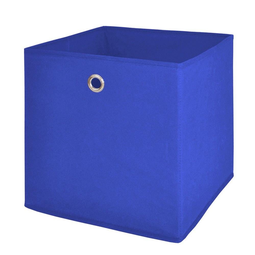 Caja de almacenaje plegable para separadores o baldas en color azul ...