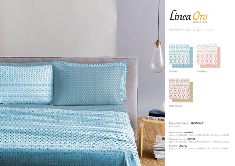 Couvre-lit un carré et demi bleu jasmin | Leroy Merlin