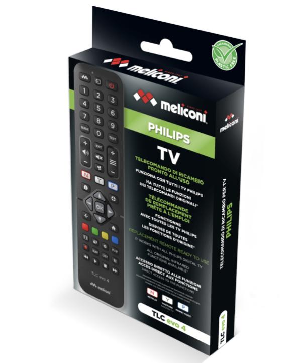 TELECOMMANDE TV PHILIPS TLC EVO4 MELICONI | Leroy Merlin