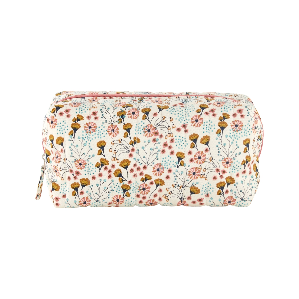 Trousse simple en coton recyclé Tendresse Florale M | Leroy Merlin