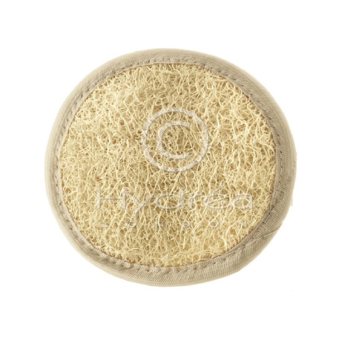 Eponge pour le visage ronde en loofah et coton | Leroy Merlin