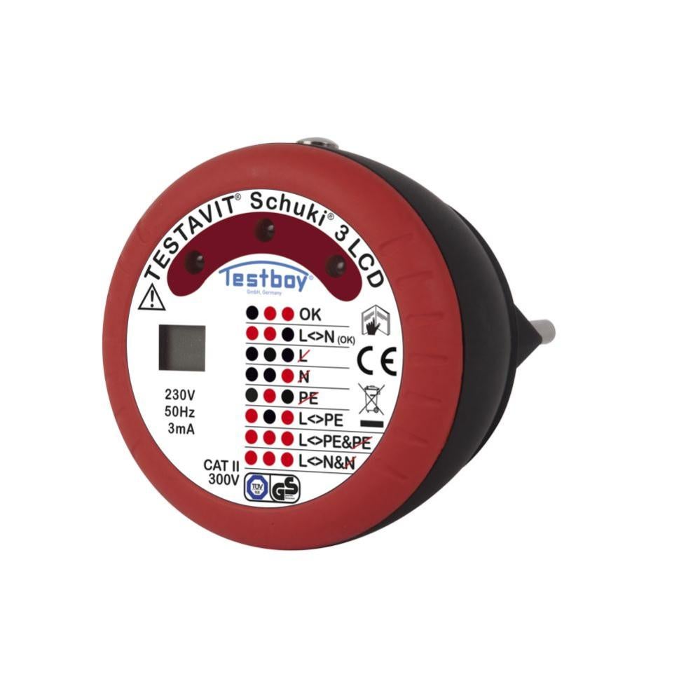 TESTAVIT SCHUKI 3 LCD Socket Tester | Leroy Merlin
