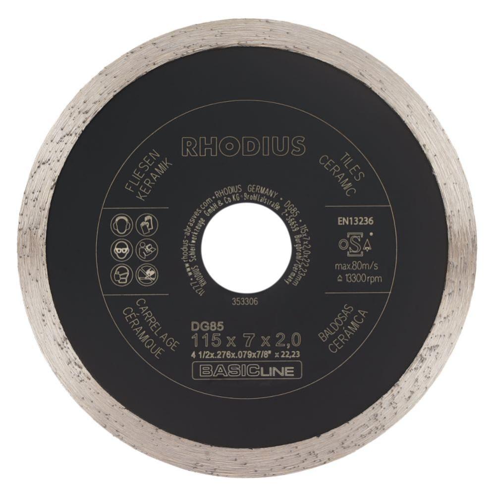 Piastrelle Diamond Disc Dash DG85 | Ø 115 x 7,0 x 2.0x 22,23 | Leroy Merlin