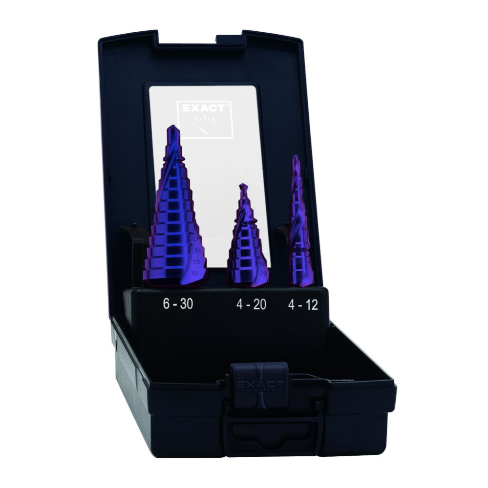 STEPER PERGLE SET. Spiralnute Roastop® arbre. Hss. 4-12 / 4-20 / 6-30mm ...