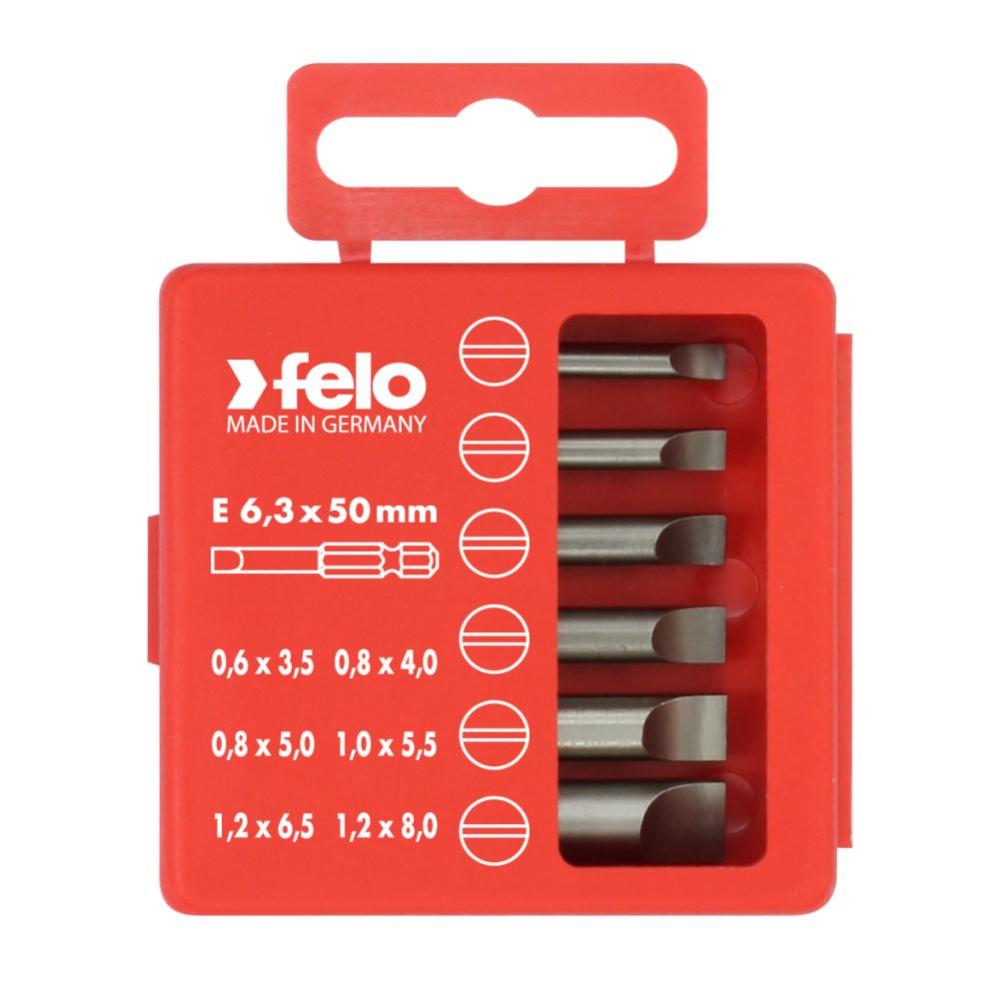 Felo 03091516 - Juego de puntas planas Felo PROFI 50 mm. | Leroy Merlin