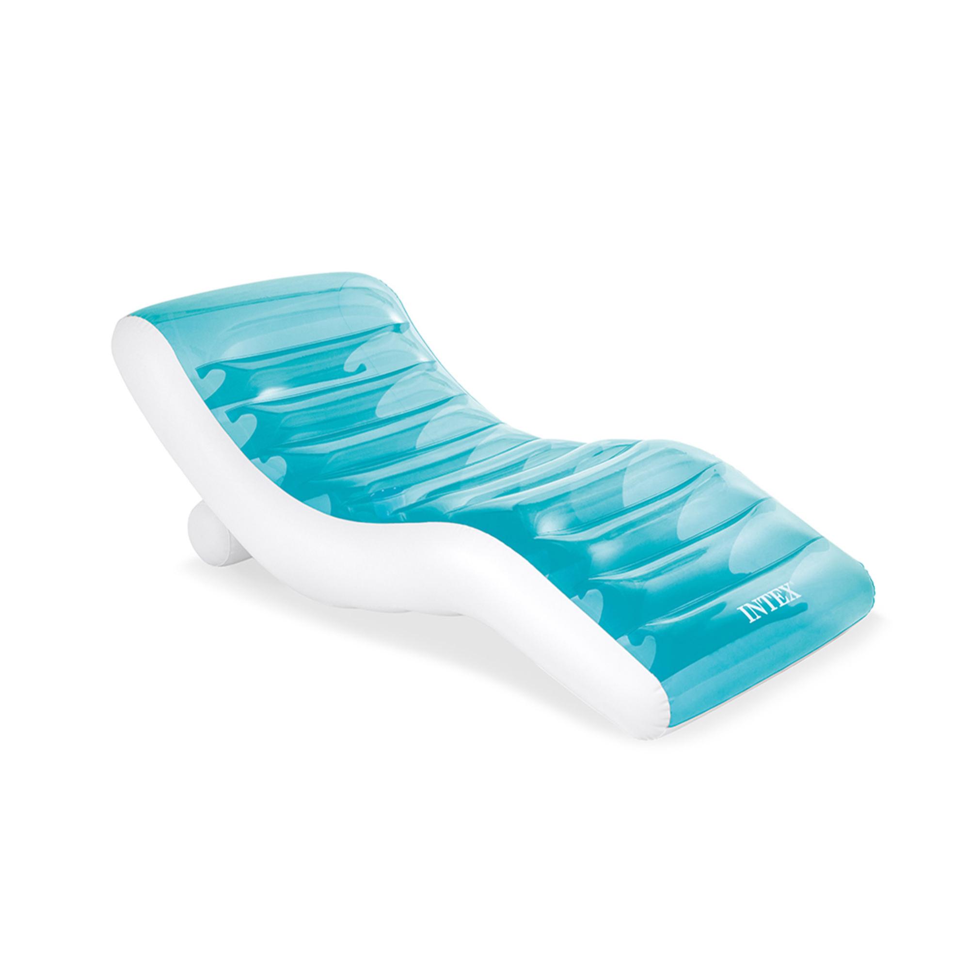 Intex 56874EU - Materassino Splash Lounge, Azzurro, 191x99 cm | Leroy ...