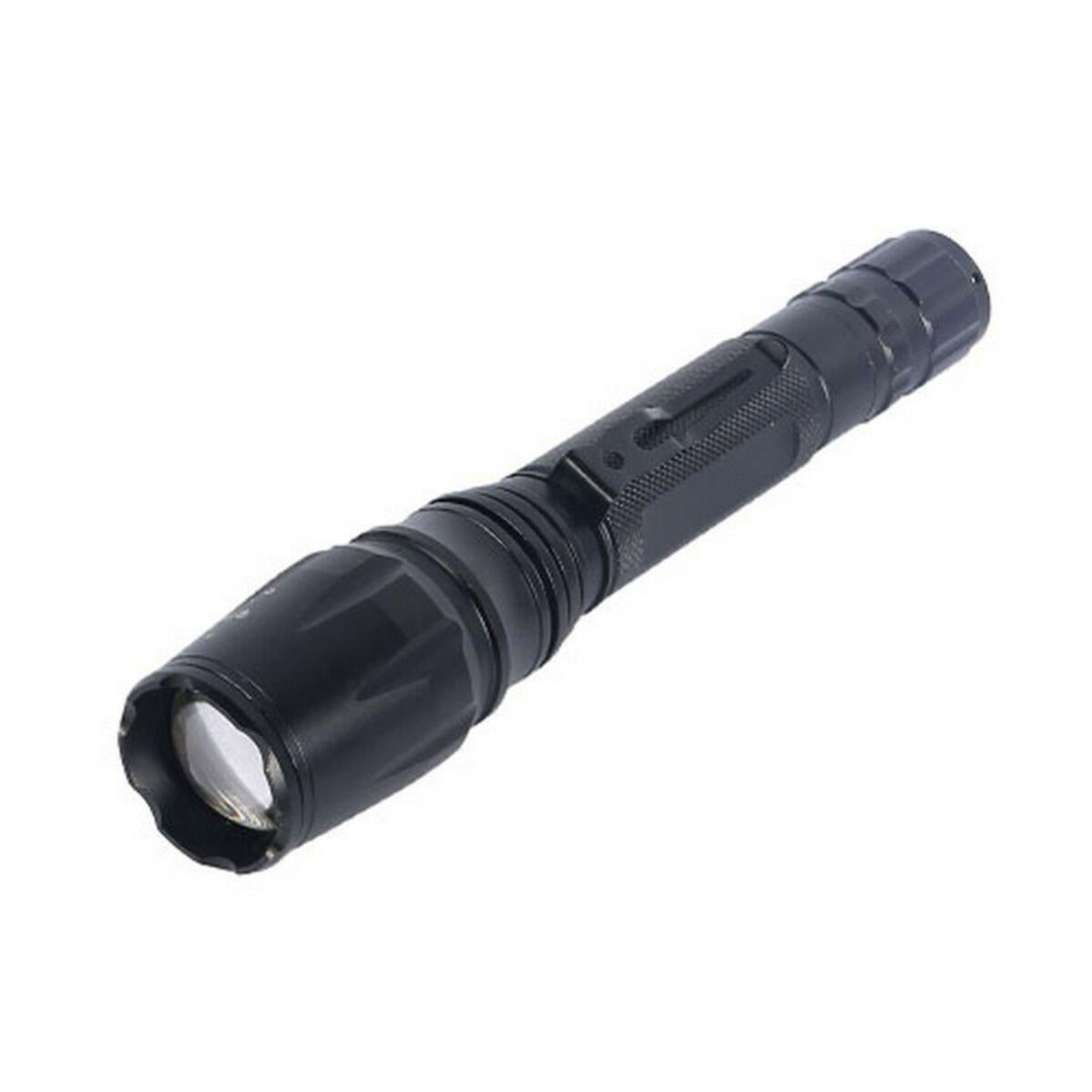 Linterna LED TM Electron REC Negro 10W | Leroy Merlin