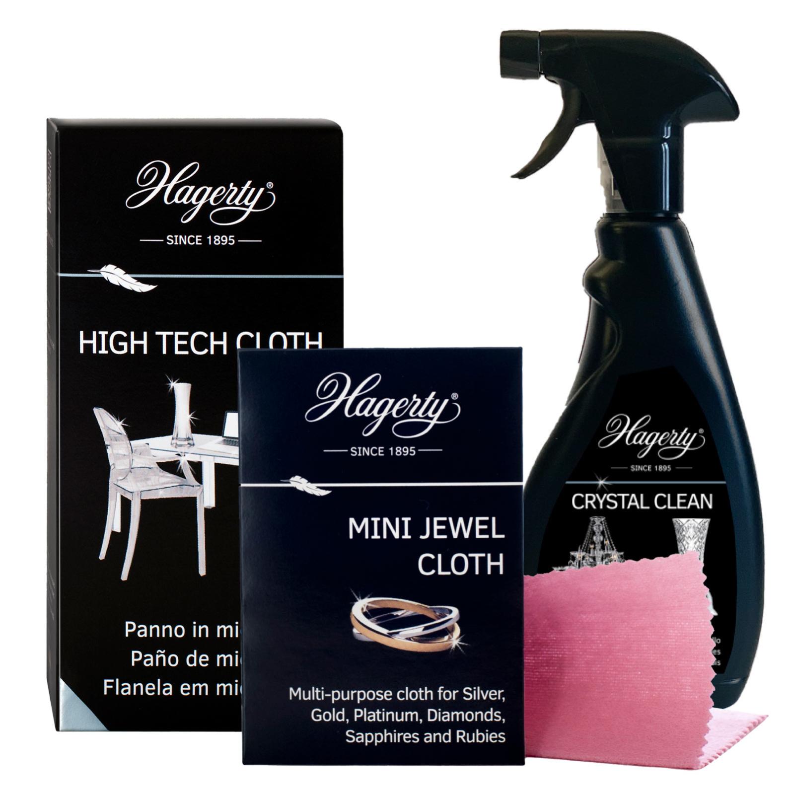 Kit Hagerty Crystal Clean Pulitore per Cristalli da 500 ml + Hagerty ...