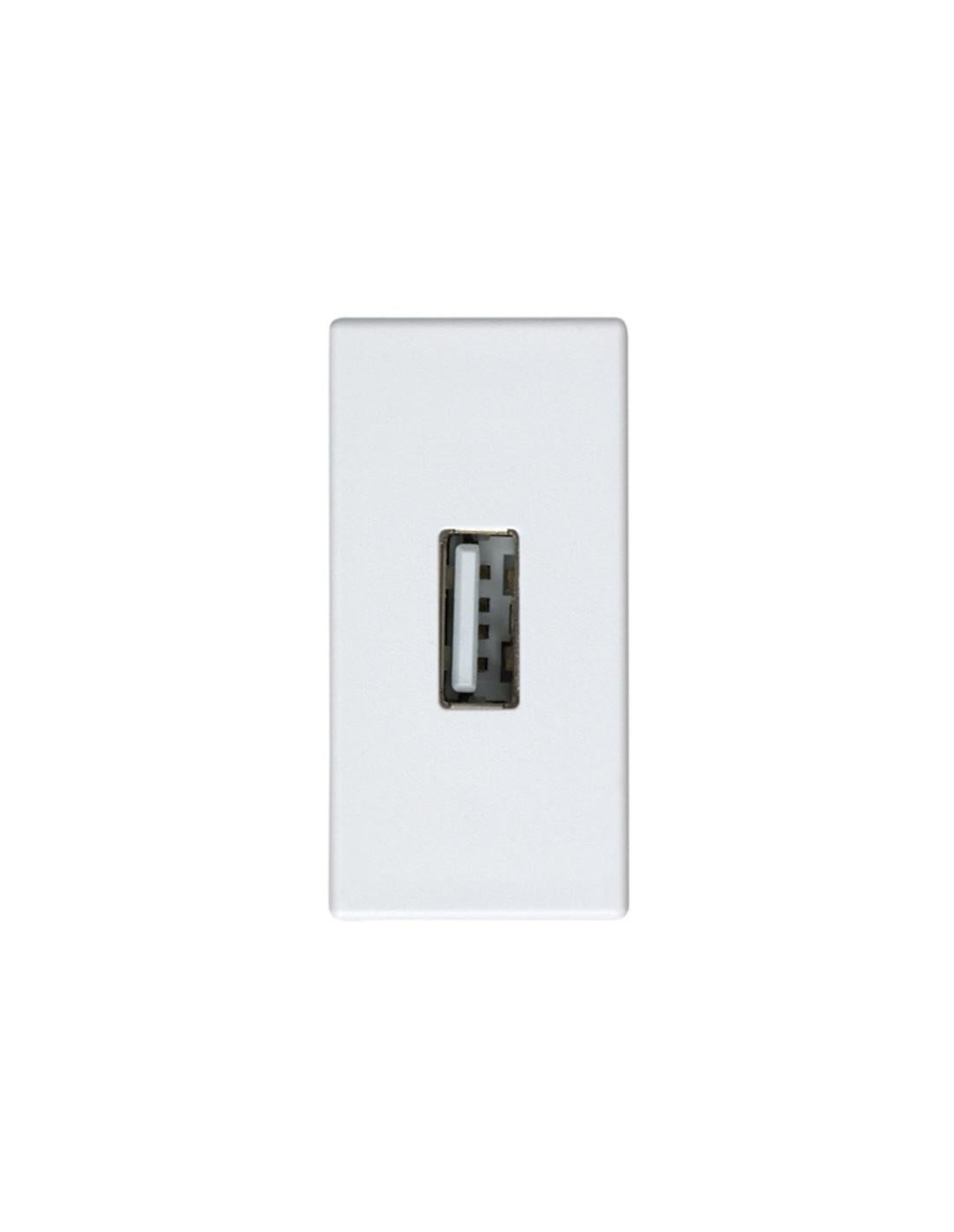 Conector con tapa para usb a hembra módulo estrecho SIMON 2701090-030 ...