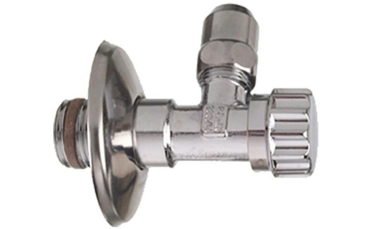 VALVOLA AUTOSIGILLANTE AD ANGOLO 3/8"x10MM - PER ARRESTO ACQUA CALDA ...