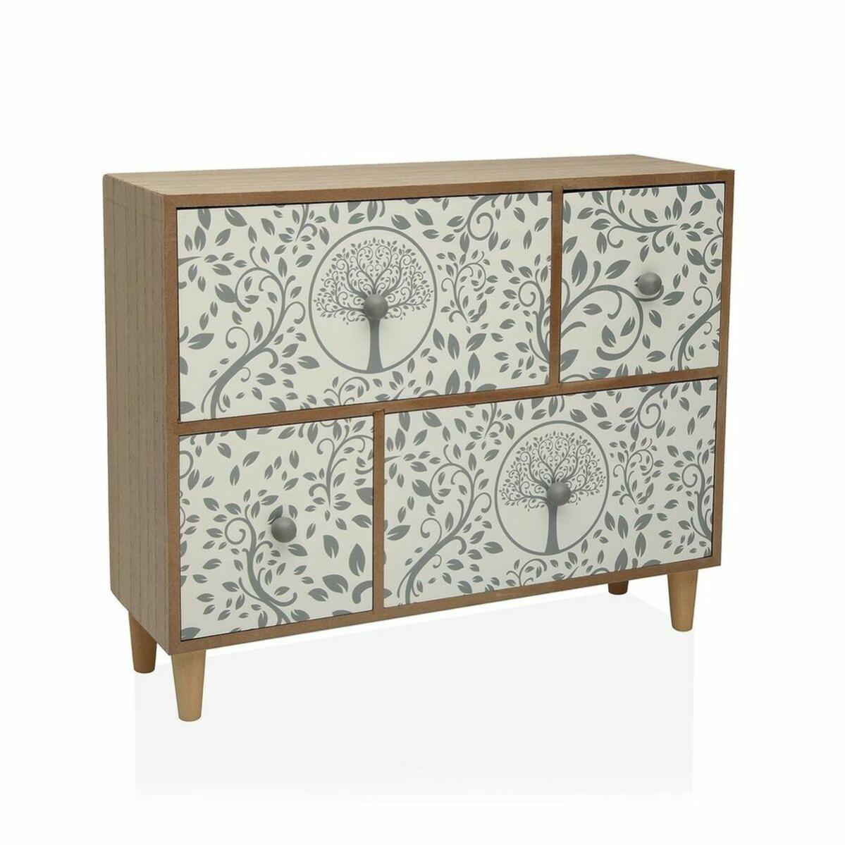 Caja-Joyero Versa Lively 4 Madera Madera MDF (11 x 27 x 33 cm) | Leroy ...