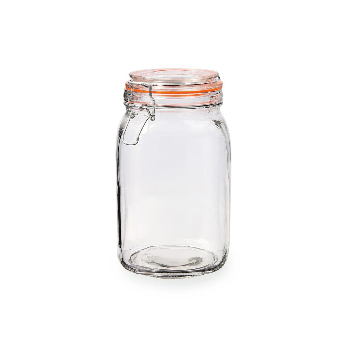 Tarro de Cristal Quid New Canette Transparente Vidrio (1,5L) (Pack 6x ...