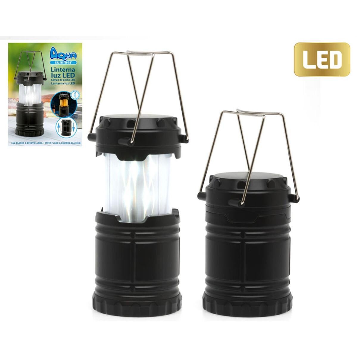 Linterna LED Extensible Luz cálida Luz blanca Con asas | Leroy Merlin