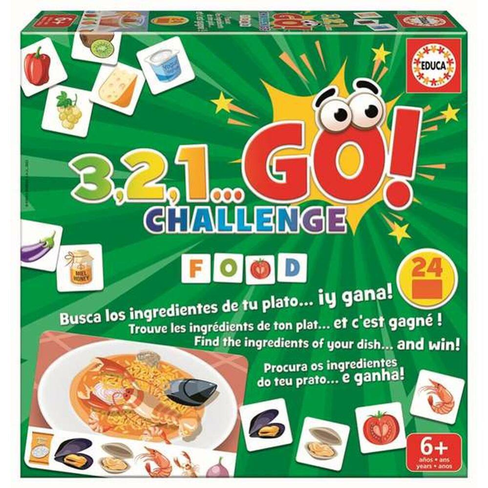 Jeu de société Educa 3,2,1..Challenge Food | Leroy Merlin