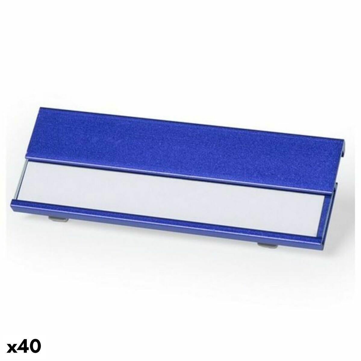 Targhetta di identificazione VudúKnives 143726 (40 Unità) Azul | Leroy ...