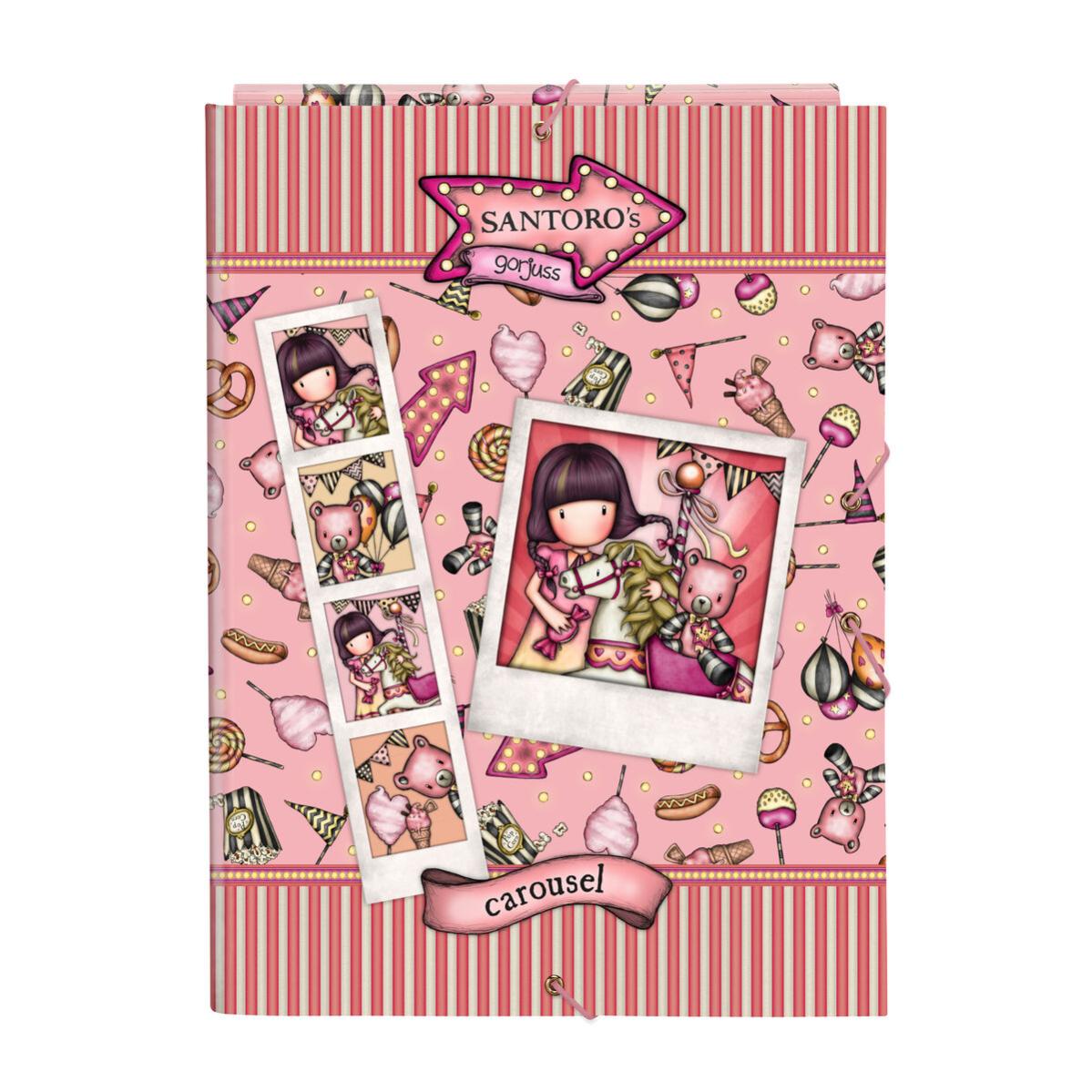 Dossier Gorjuss Carousel Saumon A4 (26 x 33.5 x 2.5 cm) | Leroy Merlin
