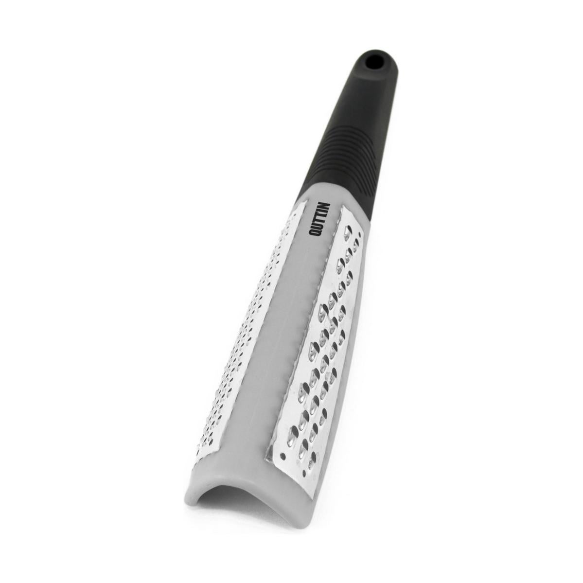 Gratoir Quttin Noir Gris Double (28 x 4 cm) | Leroy Merlin