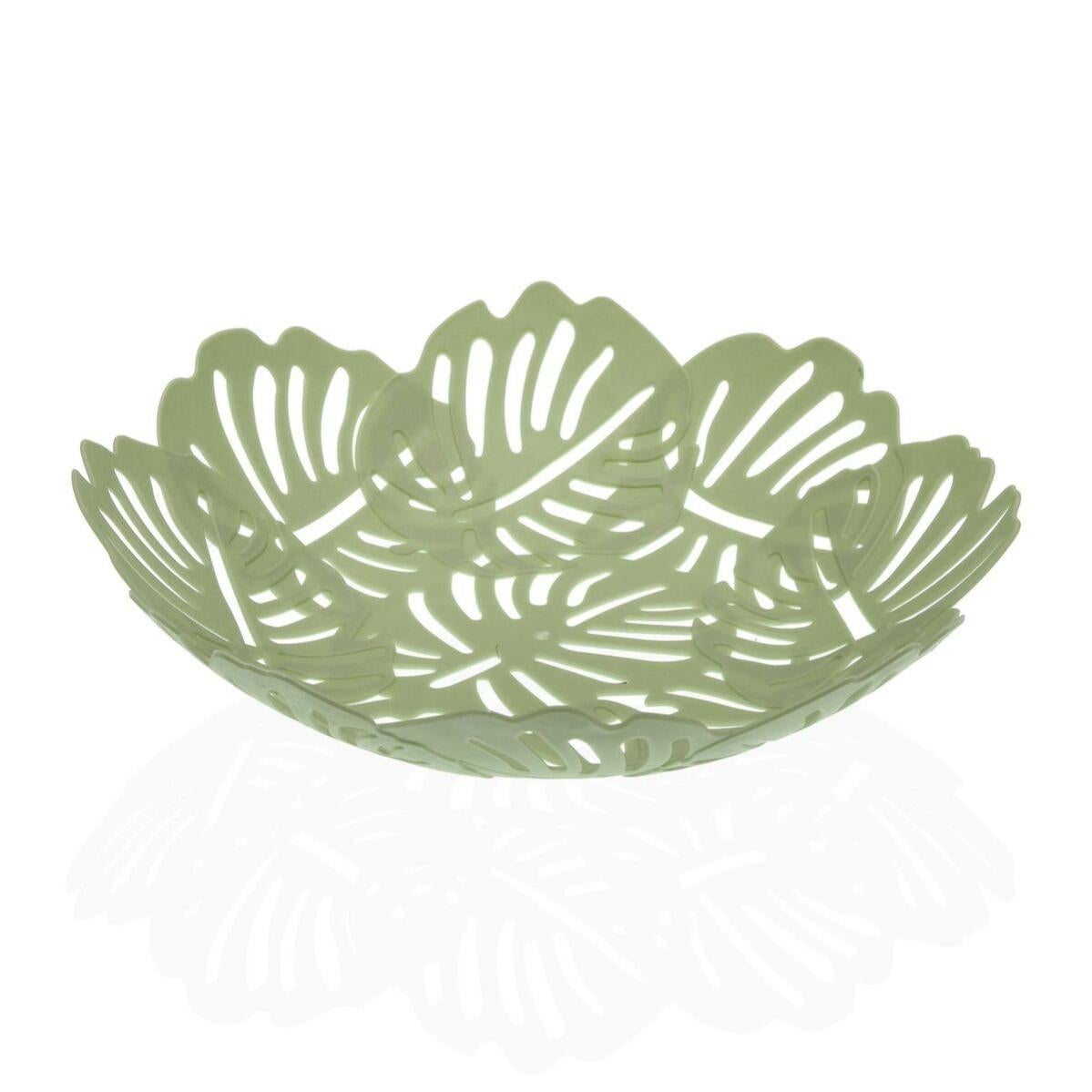 Centrotavola Versa Fogli Verde polipropilene (27 x 6 x 27 cm) | Leroy ...
