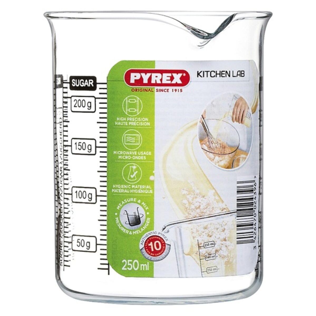 Vaso Pyrex Kitchen Lab Transparente Vidrio 0,5 L | Leroy Merlin