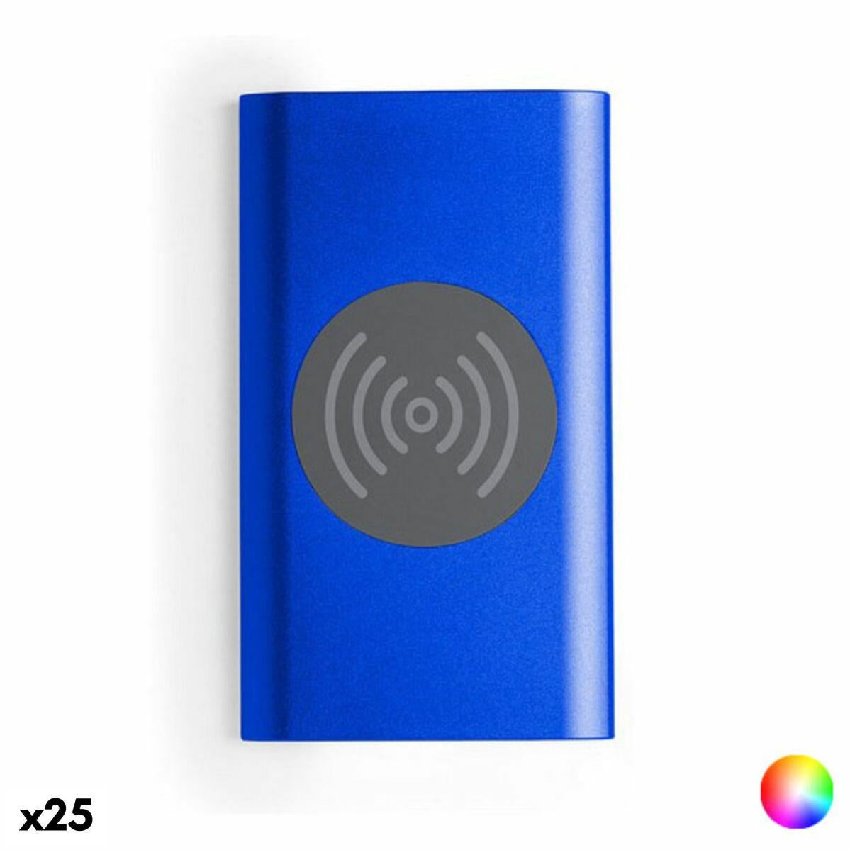 Power Bank avec chargeur sans fil 146263 4000 mAh (25 Unités) - Bleu ...