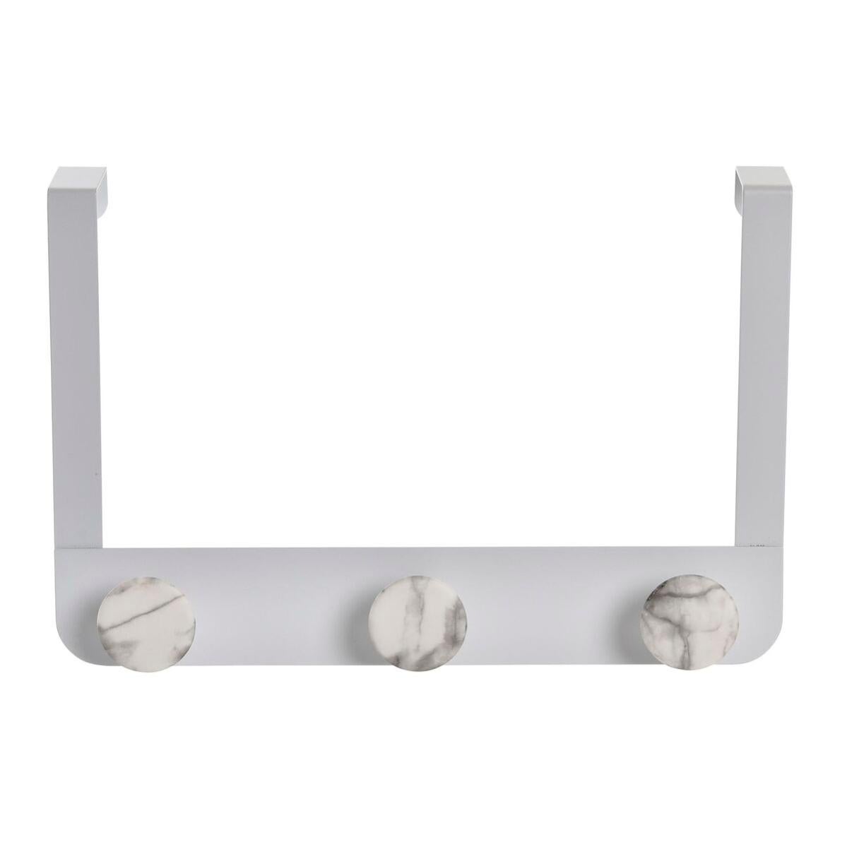 Appendiabiti per Porte DKD Home Decor (3 Grucce) Metallo (30 x 3 x 20 ...