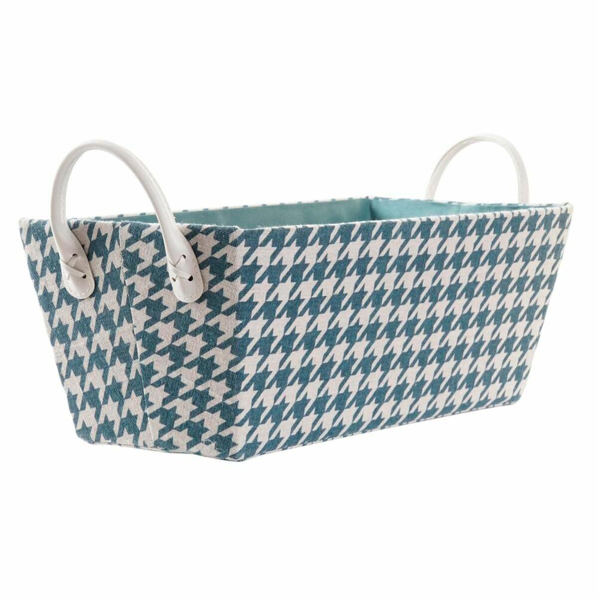 Set de basket DKD Home Decor Polyester Aluminium (40 x 19 x 15 cm) (3 ...