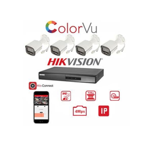 Kit telecamere hikvision colorvu | Leroy Merlin
