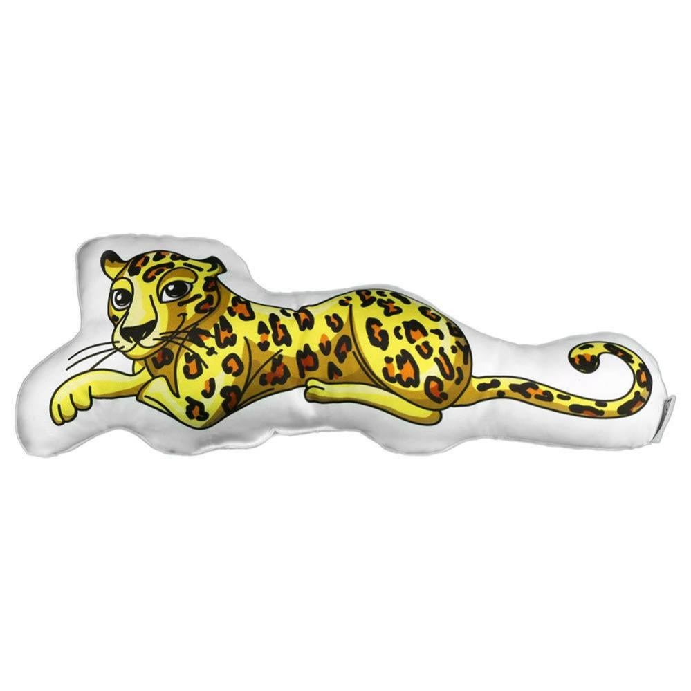 Coussin ludique Calidum léopard 22x52cm Multicolore | Leroy Merlin
