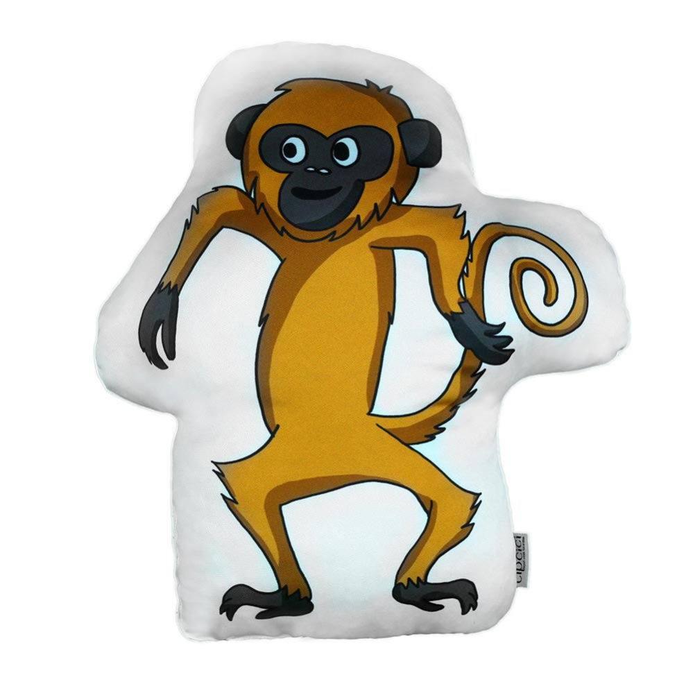 Coussin ludique Calidum singe 37x41cm Multicolore | Leroy Merlin