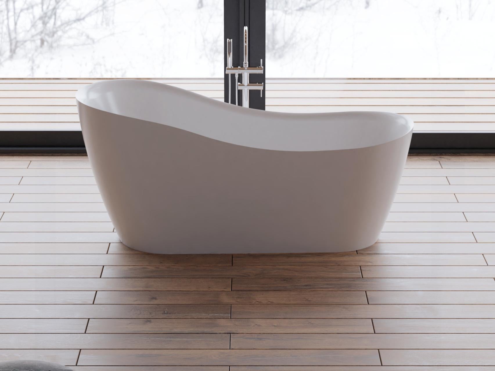 Vasca freestanding ovale JAZZ L. 170 x l. 79 cm ,by SPALINA | Leroy Merlin