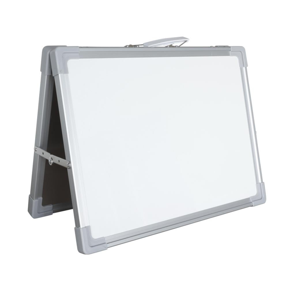 Tableau blanc portable avec cadre en aluminium 30x40 cm | Leroy Merlin