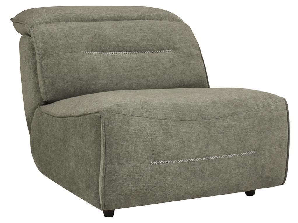 Chauffeuse fixe pour modulable en tissu SYMPOSION - Anthracite | Leroy ...