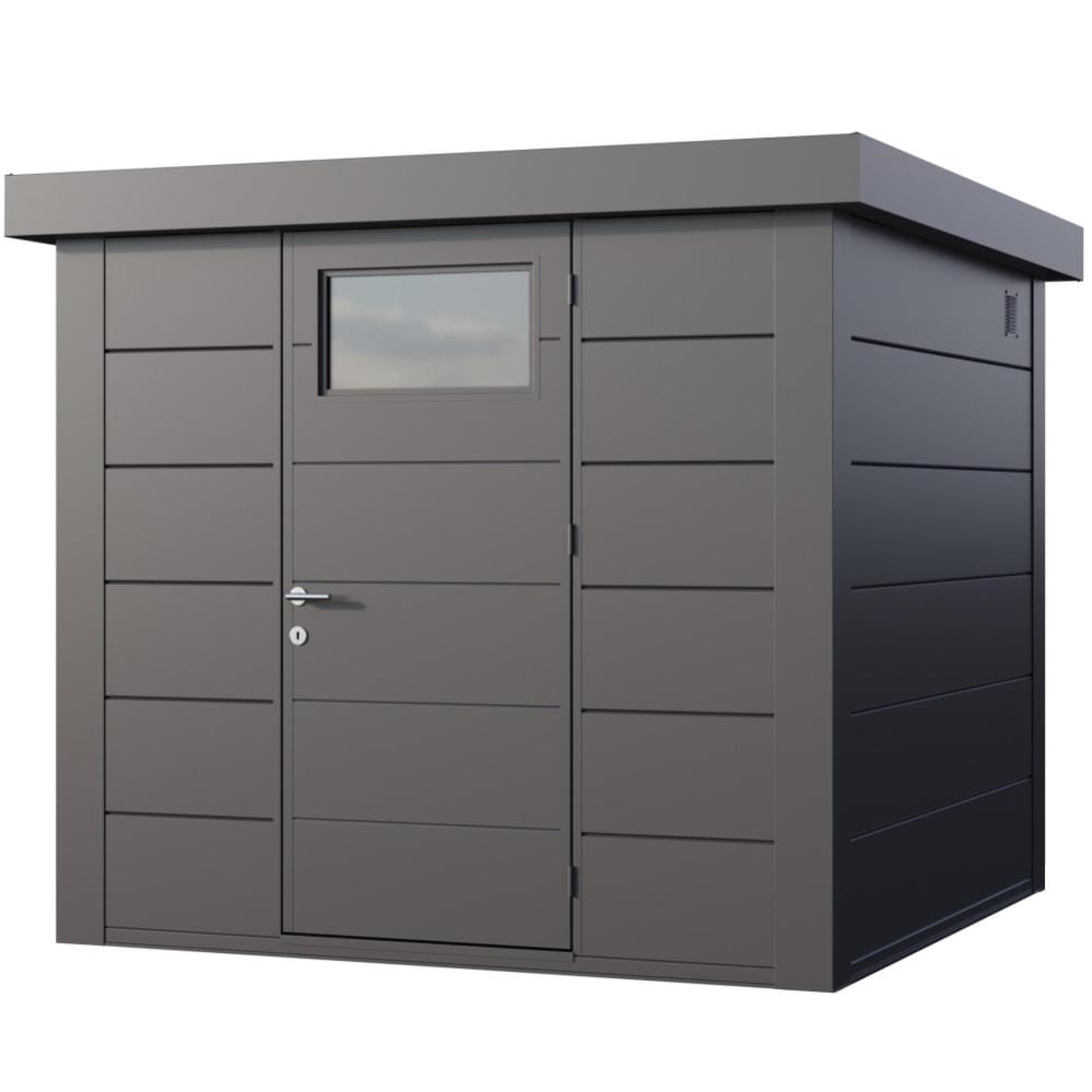 Abri de jardin moderne en acier porte simple 5,7 m² Eleganto 2424 ... Abri de jardin moderne en acier porte simple 5,7 m² Eleganto 2424 ...