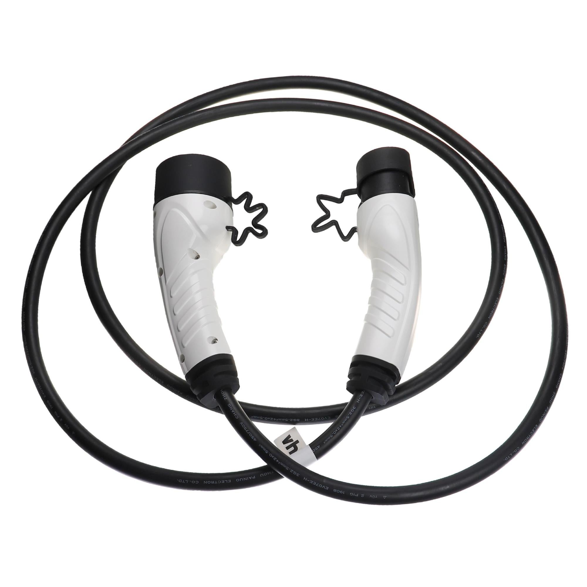 Vhbw Câble de recharge type 2 vers type 2 compatible avec Hyundai ...