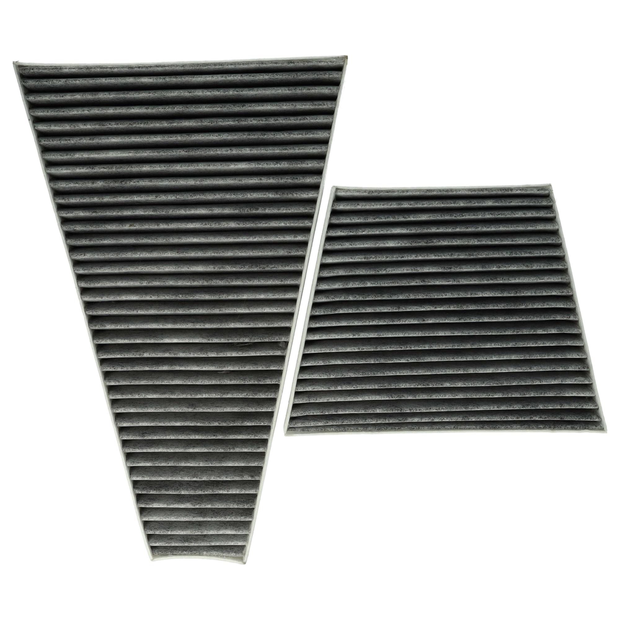 Vhbw 2x filtro abitacolo sostituisce VW 3D0819644, 3D0898644, 3D1819643 ...