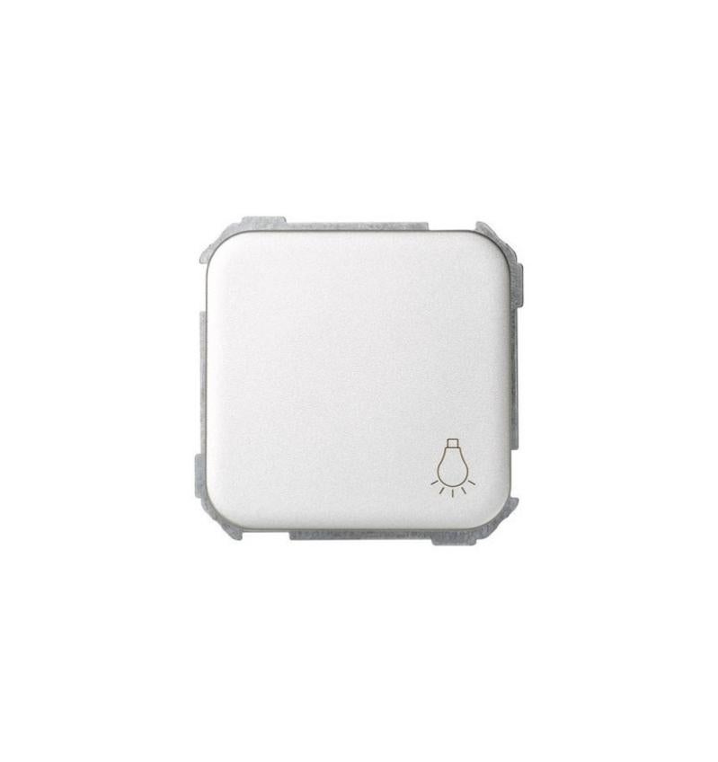 Bouton-poussoir avec gravure lumineuse Simon 31 en aluminium - SIMON ...