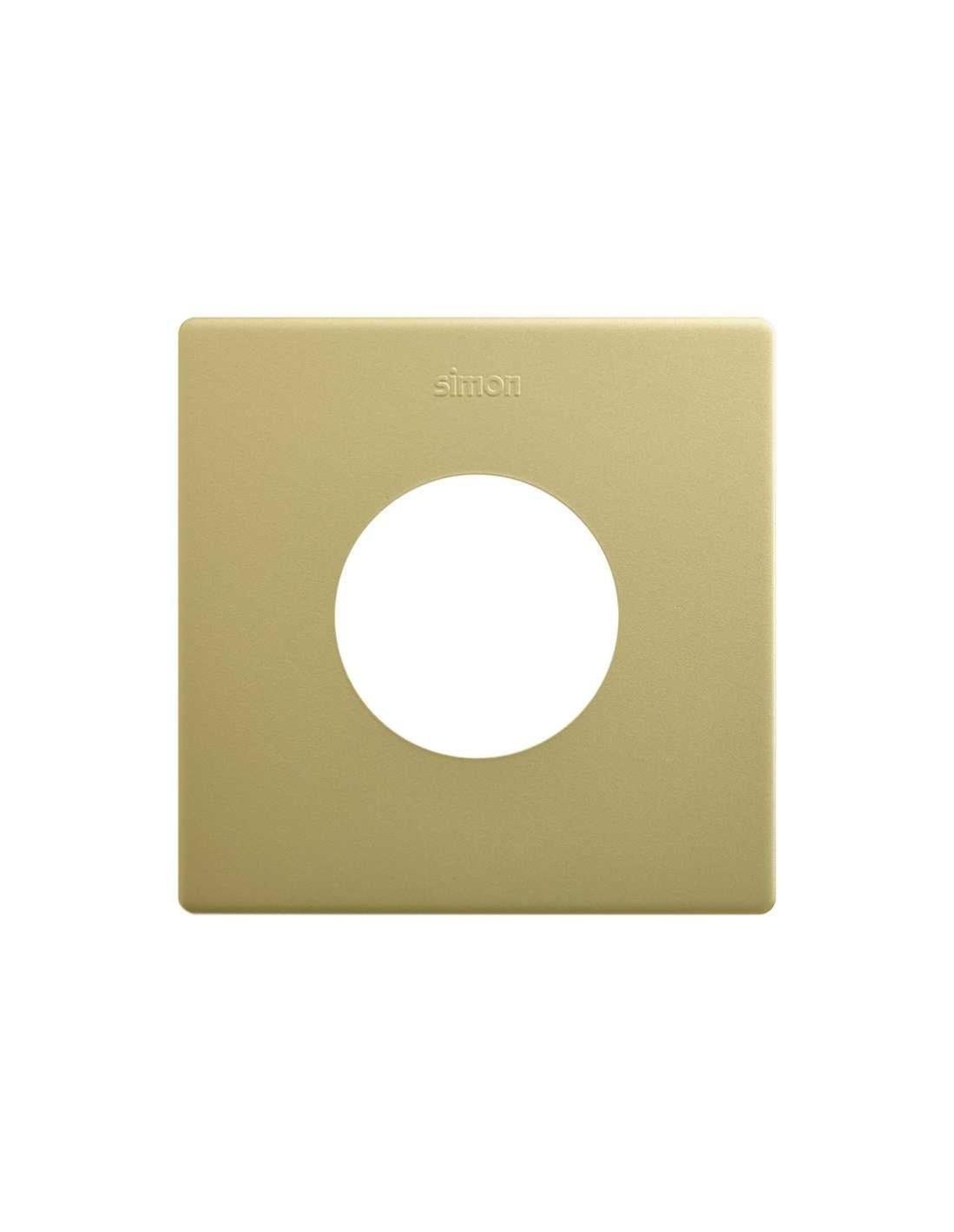 SIMON 270 | Marco estética mínima para enchufe con 1 elemento bronce ...