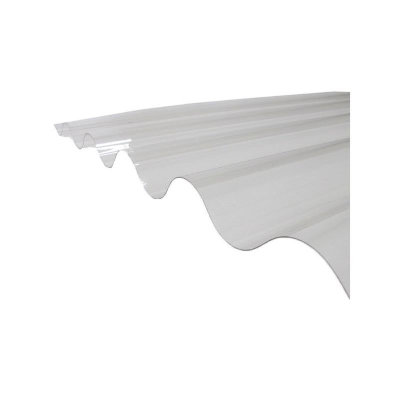 Plaque polycarbonate ondulée translucide (GO 177/51- grande onde) - l ...