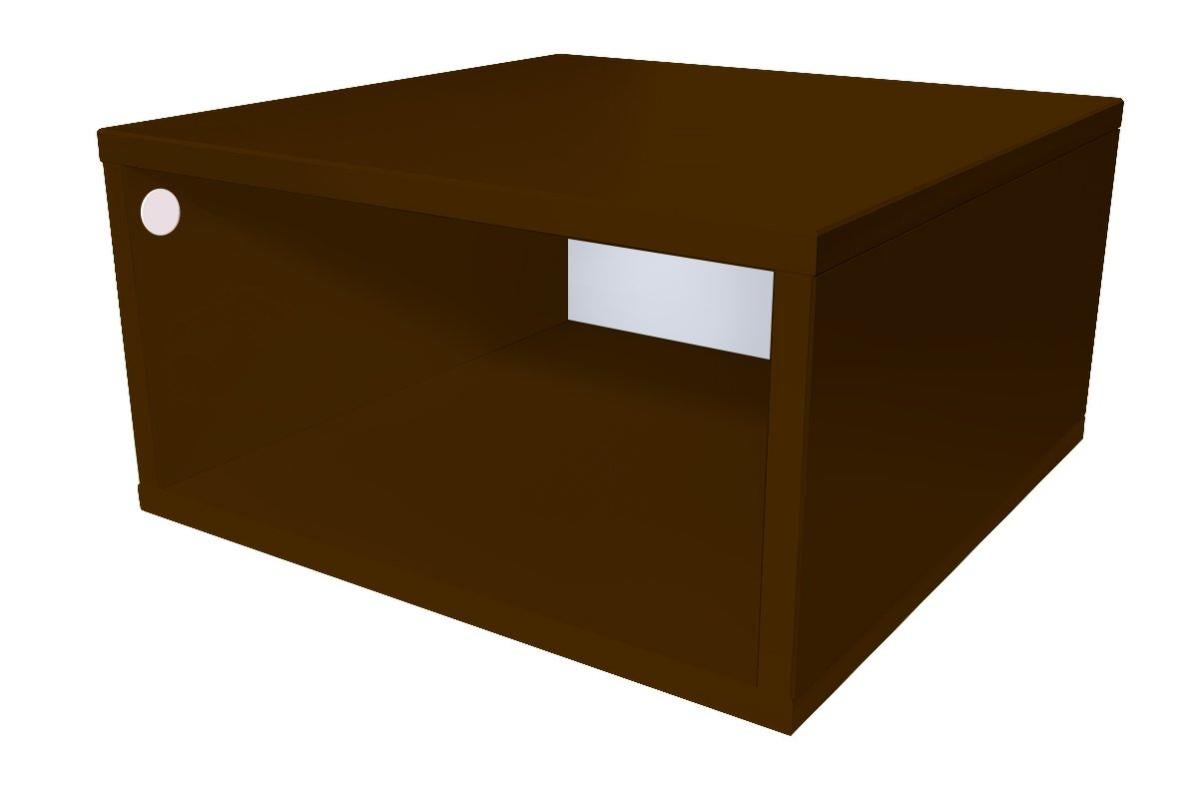 Cube de rangement bois 50x50 cm 50x50 Marron | Leroy Merlin