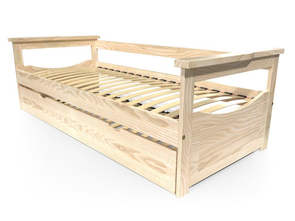 Lit Gigogne Topaze Pin massif 80x190 Incolore / transparent | Leroy Merlin