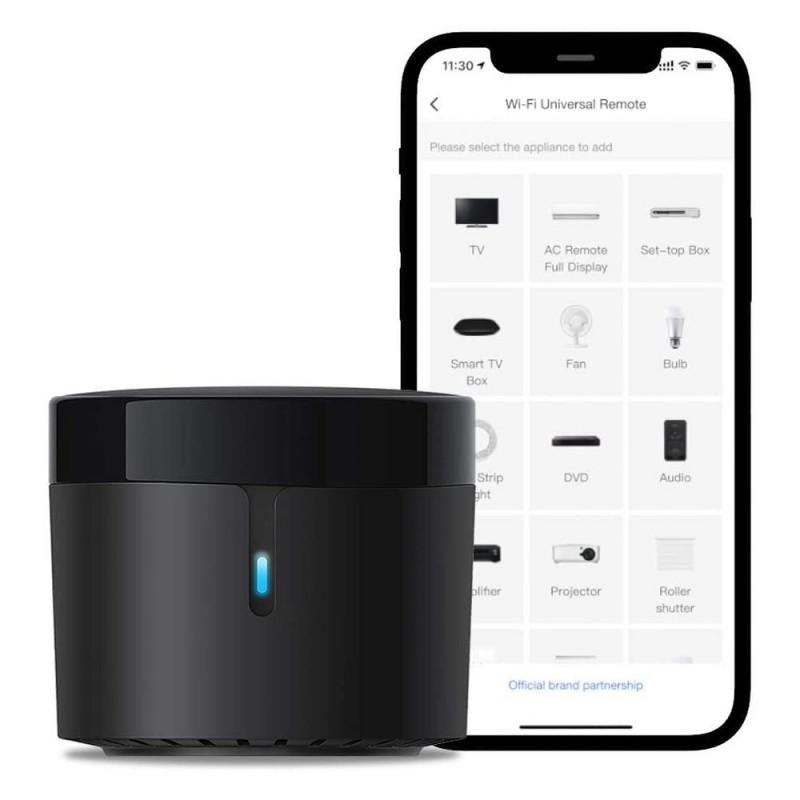 Rm4 Mini Télécommande Universelle Ir Wifi Pour Smartphone Broadlink