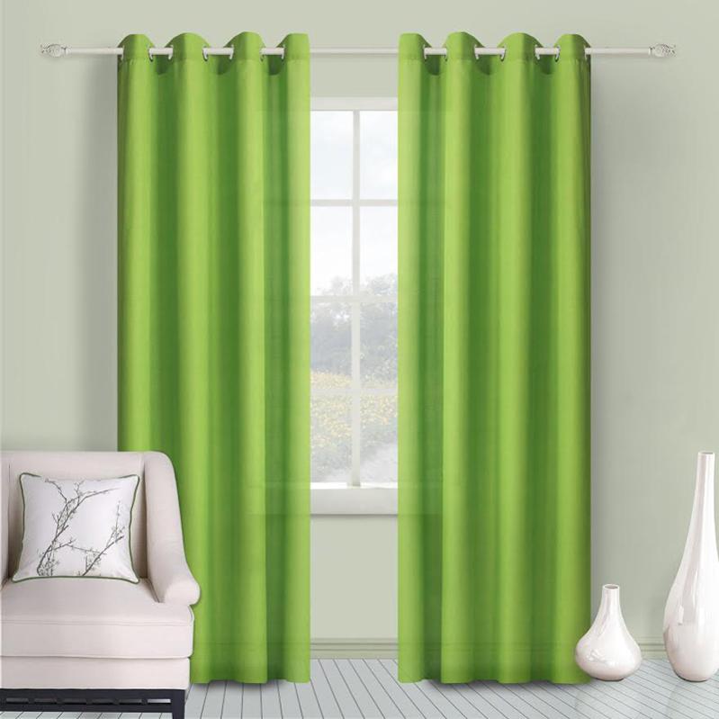 Tenda VERDE Semi Filtrante Marika per Interni come Camera da Letto ...